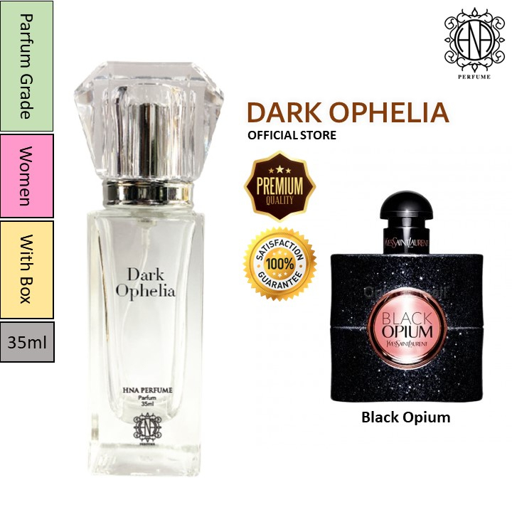 DARK OPHELIA BY HNA PERFUME (35ML) Long Lasting Perfume Parfum Grade ...