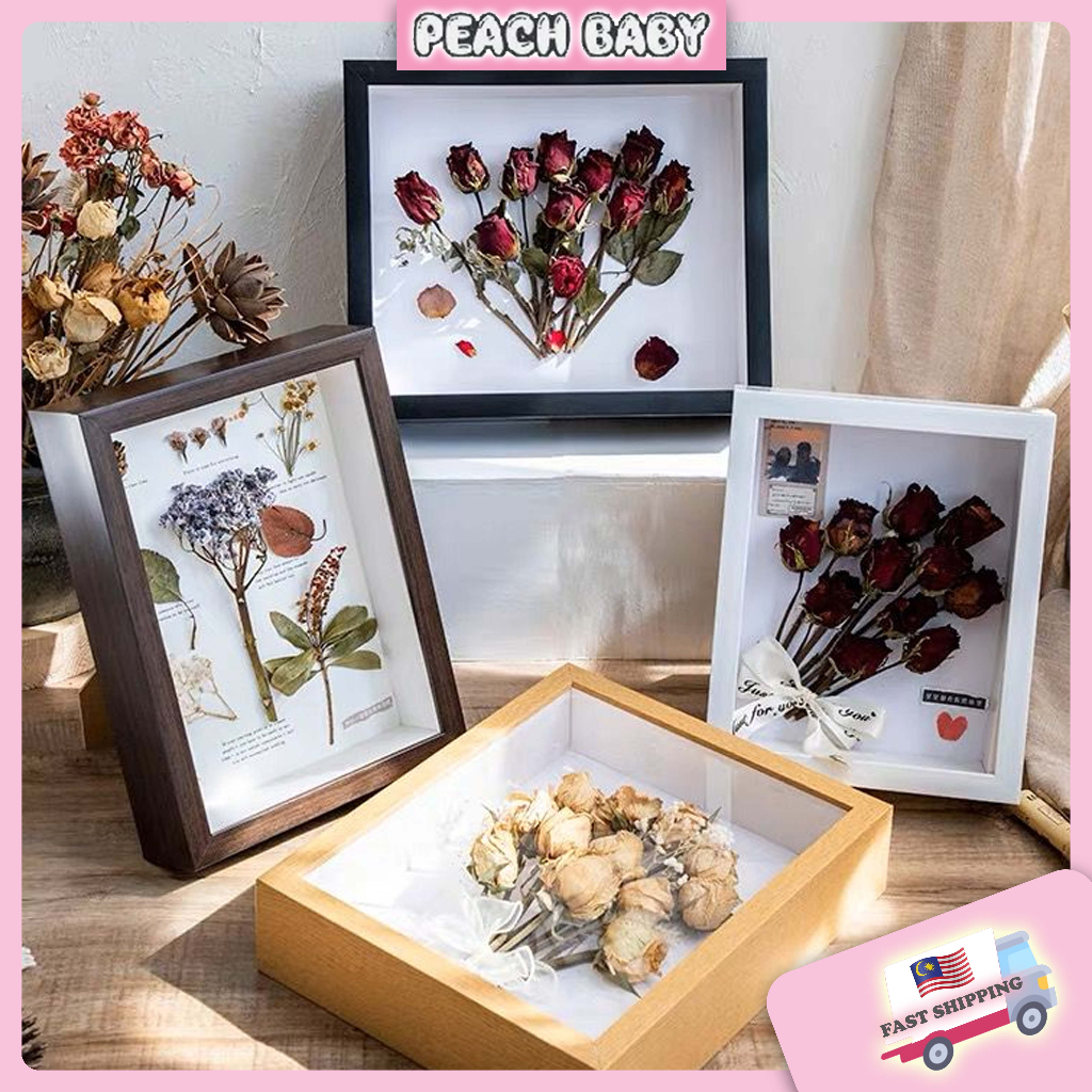 3D Frame Hollow Frame Handcraft DIY Dried Flowers Preserved Flowers ...