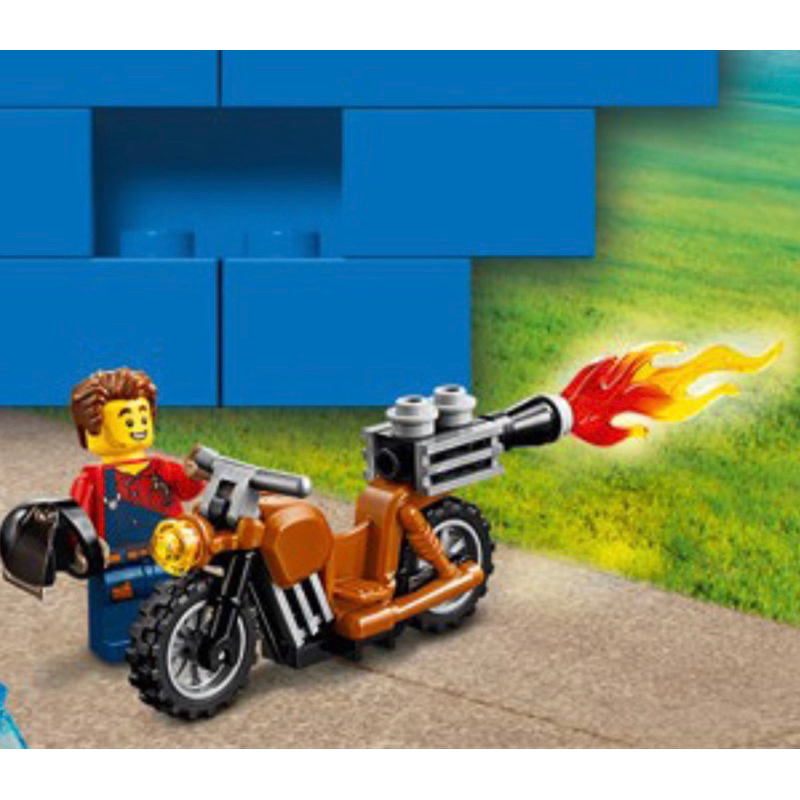 LEGO city motorcycle with minifigure | Shopee Malaysia