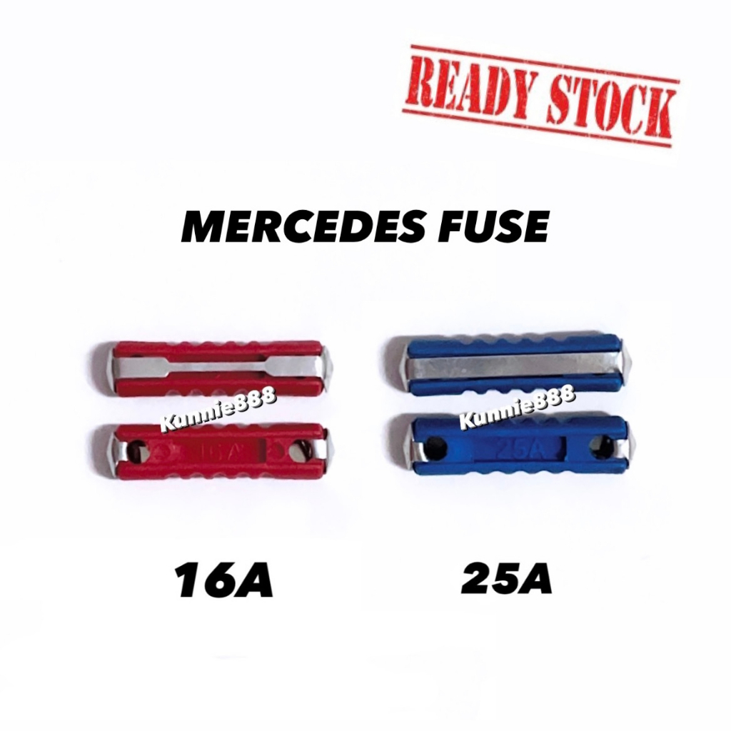 Vehicle Fuse Mercedes Fuse European GBC Fuse 16A/25A Universal For Car ...