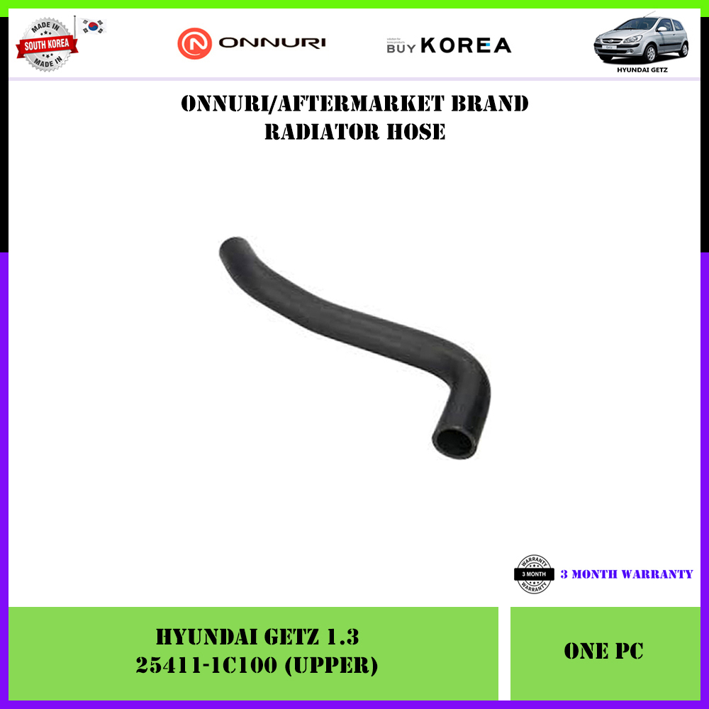 Hyundai Getz 1.3 Onnuri Radiator Hose (Upper 25411-1C100 / Lower 25412 ...