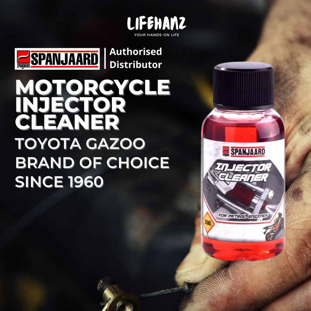Spanjaard Motorcycle Injector Cleaner (50ml) - for petrol engine ...
