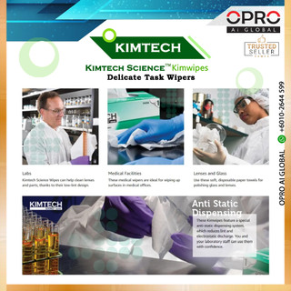 [PREMIUM] KIMWIPES KIMTECH Delicate Task Cleaning Tissue Paper ...
