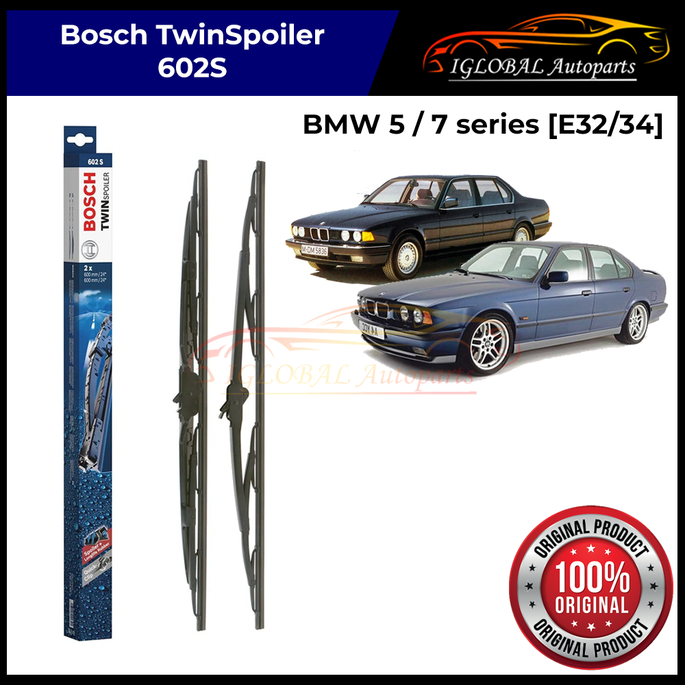 BMW 5, 7 series [E32/E34] Year 1988-1995 Bosch Twin Spoiler 602S ...