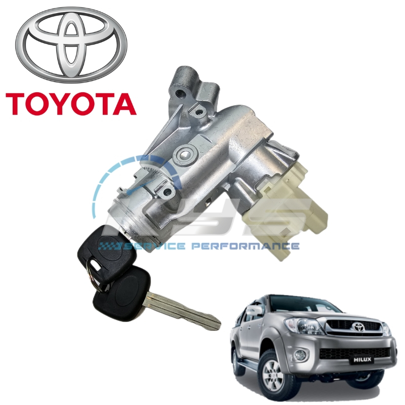 IGNITION STARTER SWITCH with start key & switch # TOYOTA HILUX VIGO 2.5 ...