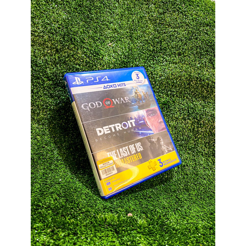 GOD OF WAR+DETROIT BECOME HUMAN PS4 disc (USED) | Shopee Malaysia