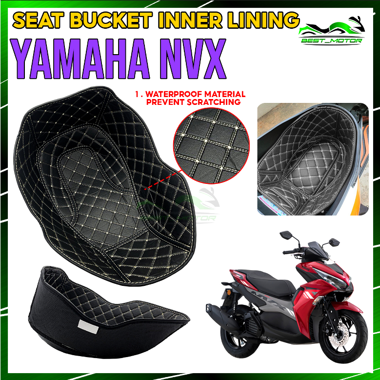 SEAT INNER LINING NVX V1 / NVX V2 SEAT BUCKET STORAGE BOX INNER LEATHER ...