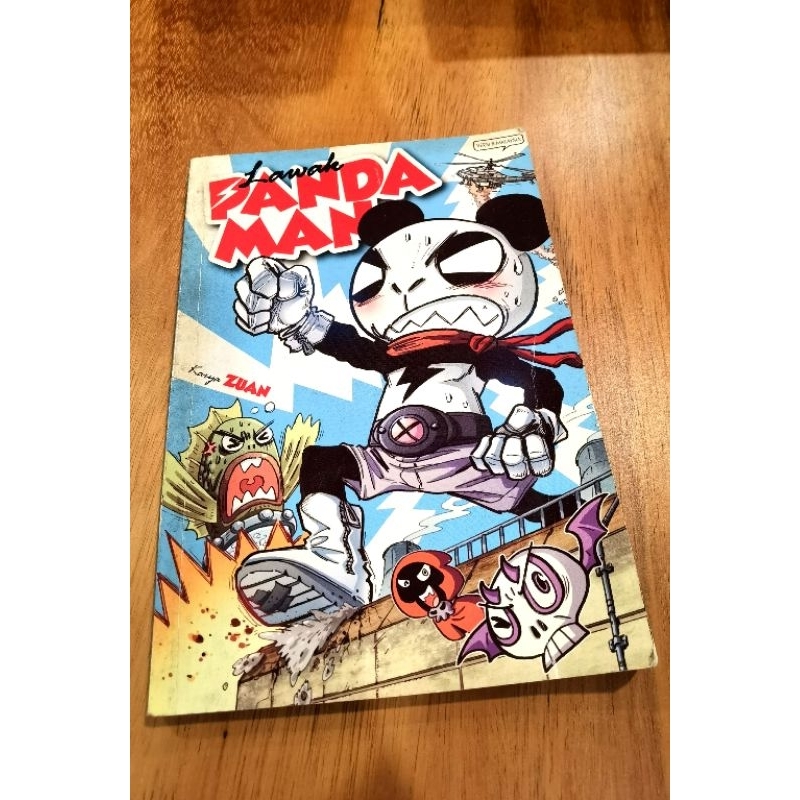 Lawak Panda Man Komik Gempak Starz Malaysia Karya Zuan | Shopee Malaysia