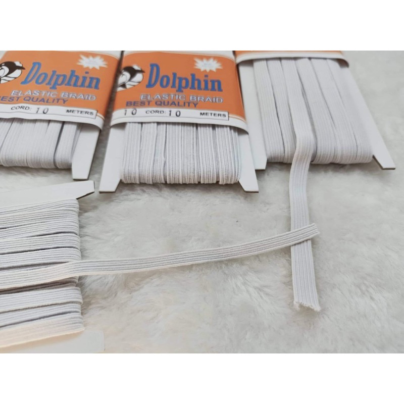 Getah Putih Seluar / Dolphin Elastic Braid/Pkt | Shopee Malaysia