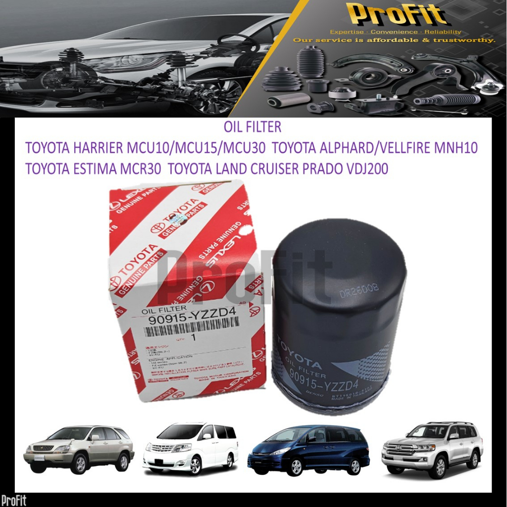 TOYOTA HARRIER MCU10/MCU15/MCU30 ALPHARD/VELLFIRE MNH10/ESTIMA MCR30 ...