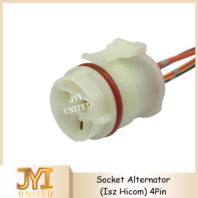 Isuzu Hicom Socket Alternator 4 PIN Socket Connector With Wire | Shopee ...