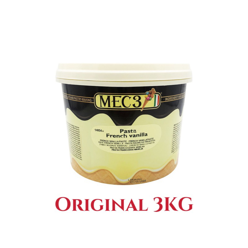 MEC3 French Vanilla/ Vanilla Flavoring/ Pure Vanilla Paste/ Imported ...