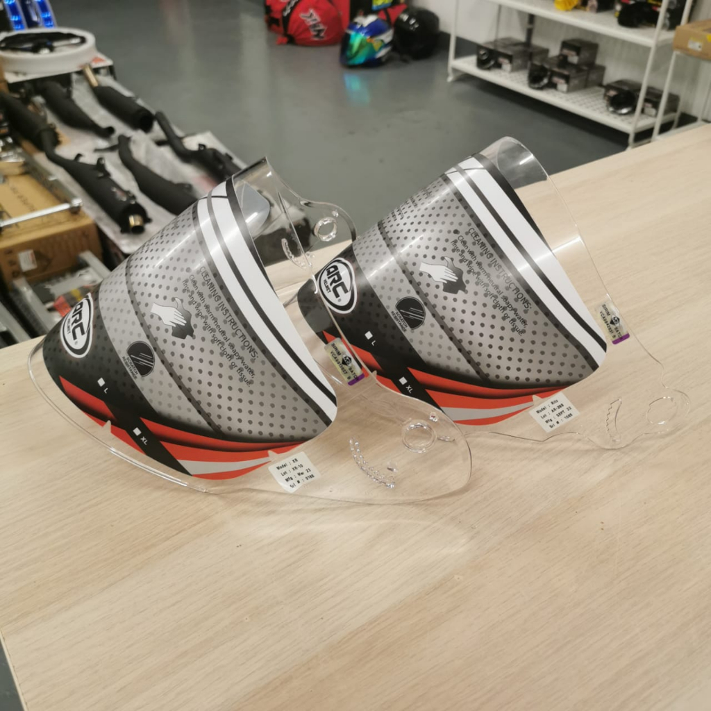 ARC RITZ ARC XR CLEAR VISOR ORIGINAL | Shopee Malaysia