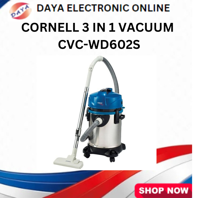 Cornell 3 in 1 Vacuum Cleaner CVC-WD602S | Shopee Malaysia