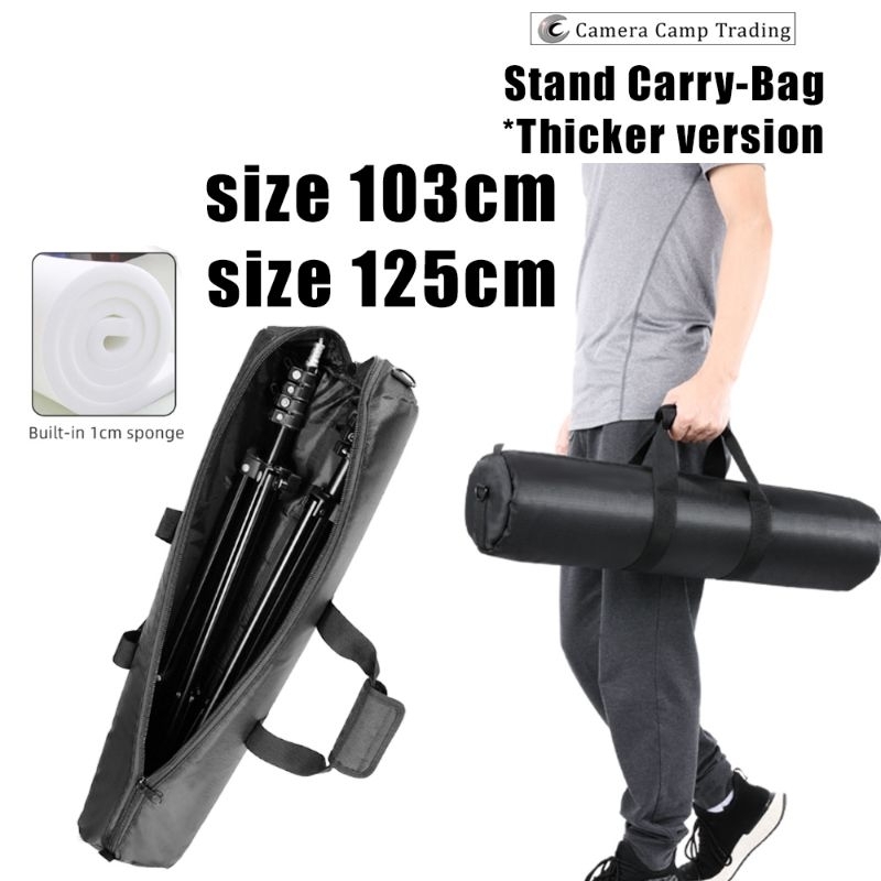 Stand Carrying Case Bag size 103 & 125cm Heavy Duty Storage Bag Padded ...