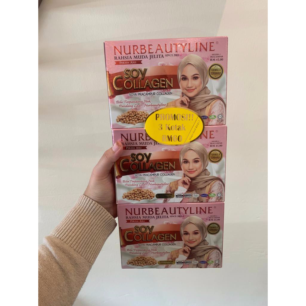 NURBEAUTYLINE SOY COLLAGEN | Shopee Malaysia