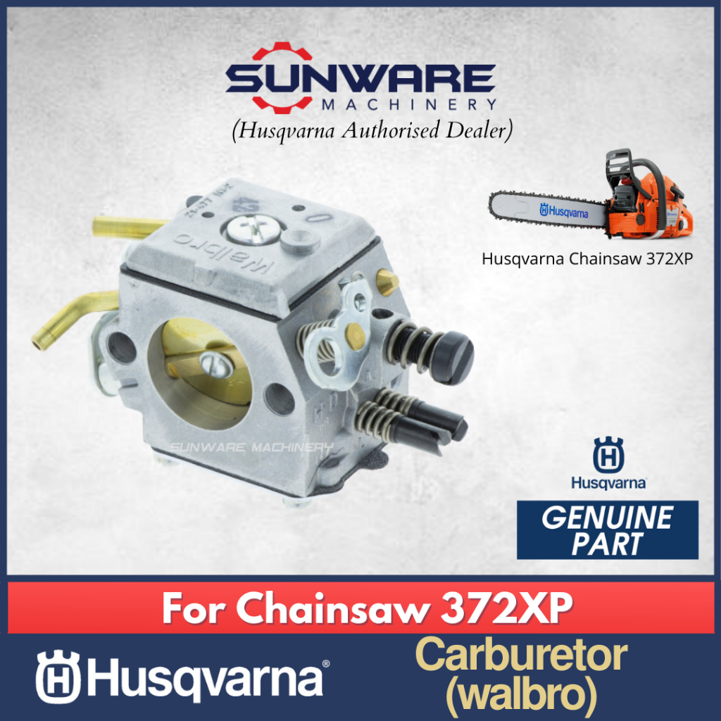 HUSQVARNA 372xp Chainsaw - Carburetor walbro (Original Spare Part ...