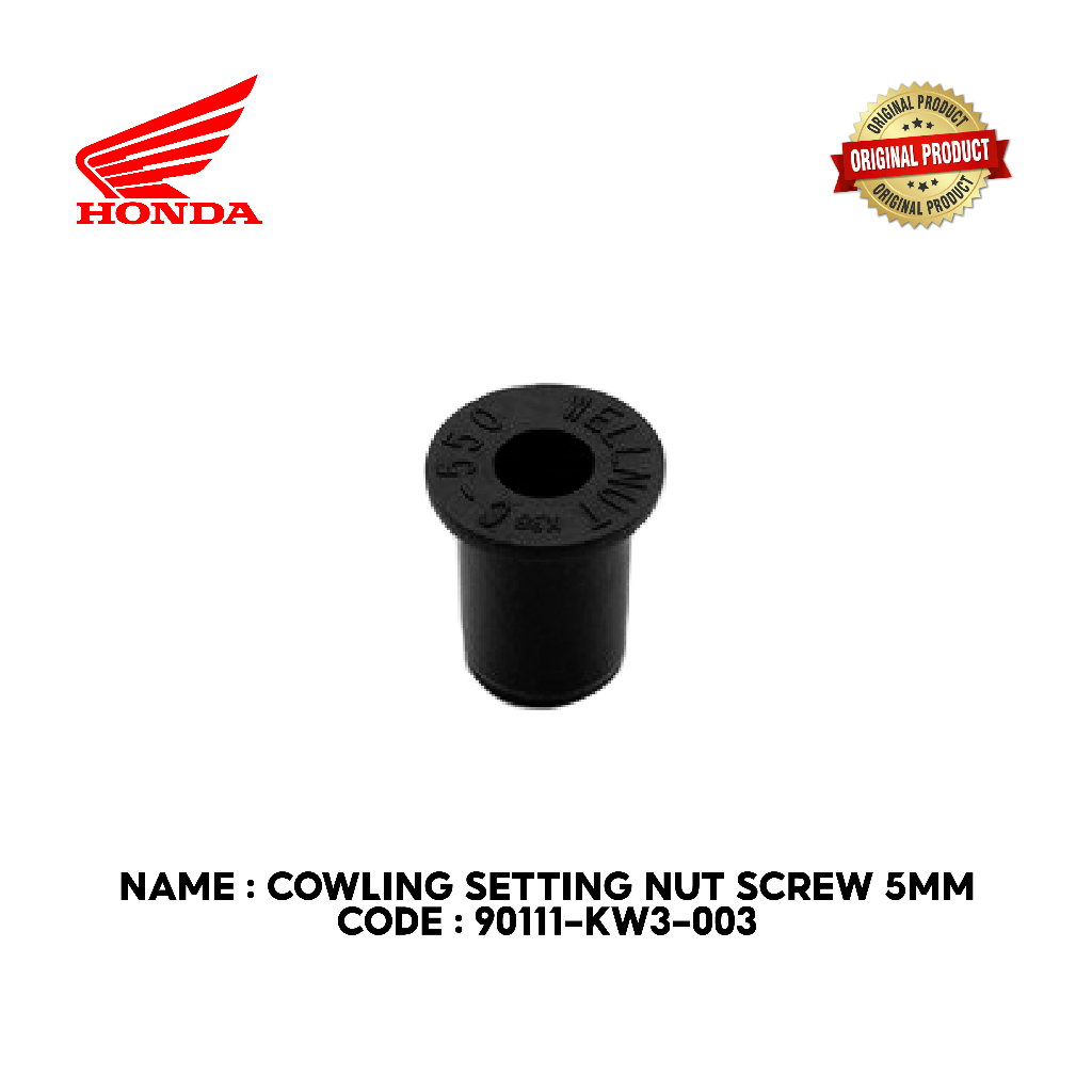 HONDA RS150R V2 / CBR150R Cowling Setting Nut Screw 5MM 90111-KW3-003 ...