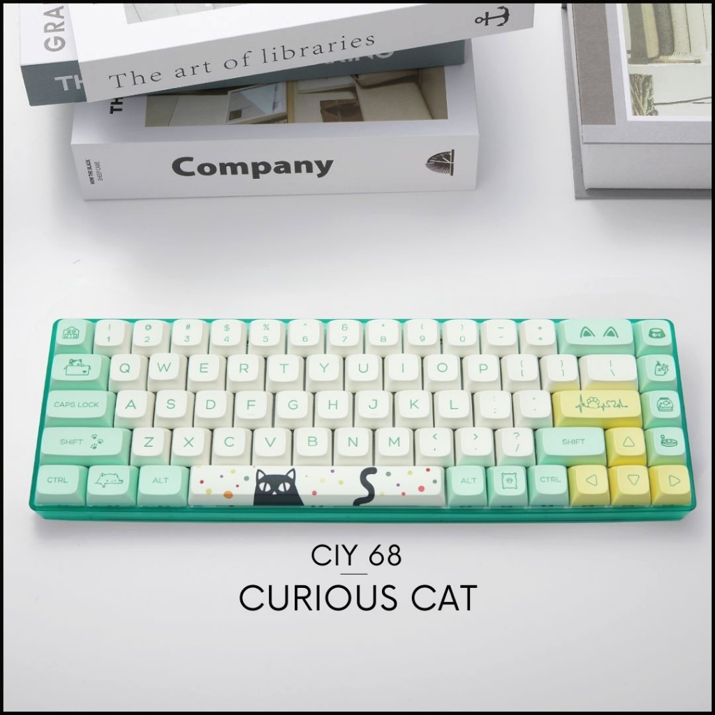 CIY Tester 68 / GK68 / Tester 68 Keys | cheapest Barebone kit | White ...