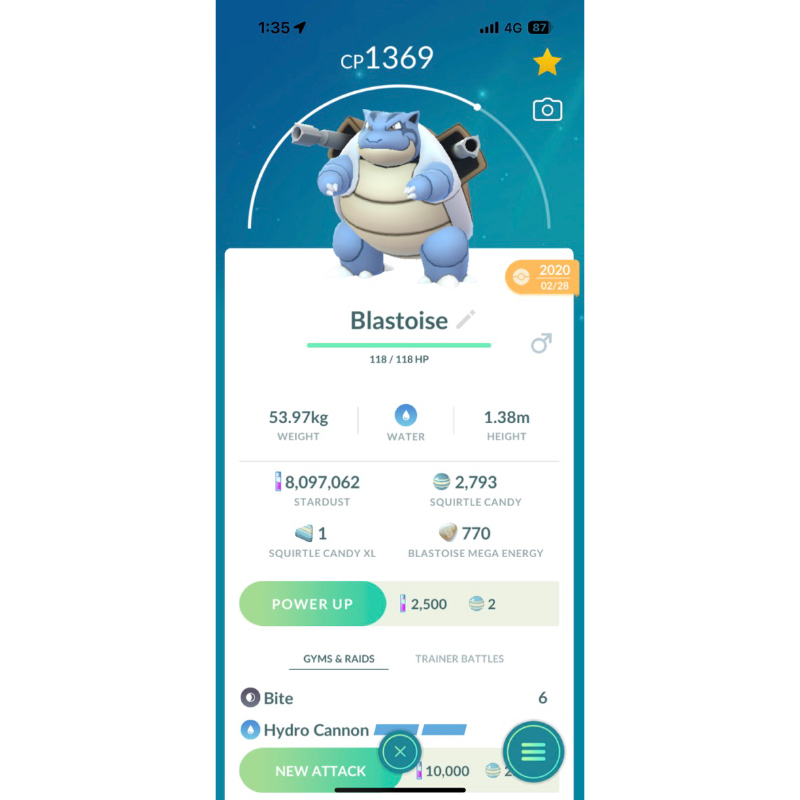 Pokémon Go Clone Blastoise for sell (Limited edition) | Shopee Malaysia