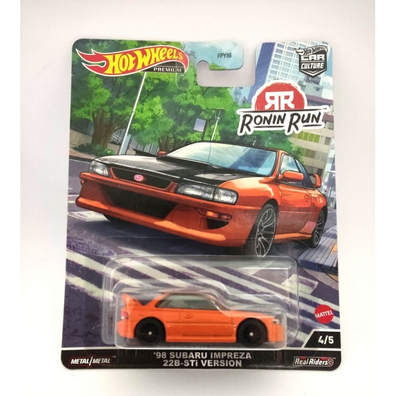 Subaru Impreza 22B Ronin Run Hot Wheels | Shopee Malaysia