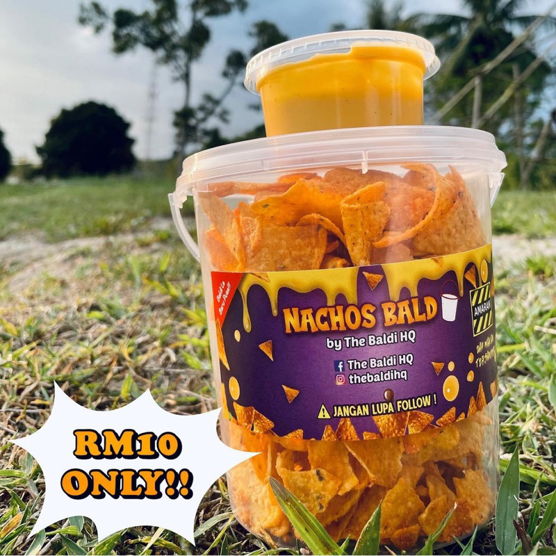 [Free Sos] Tortilla Chips The Baldi Nachos Free Cheese Sos 170g & 220g ...