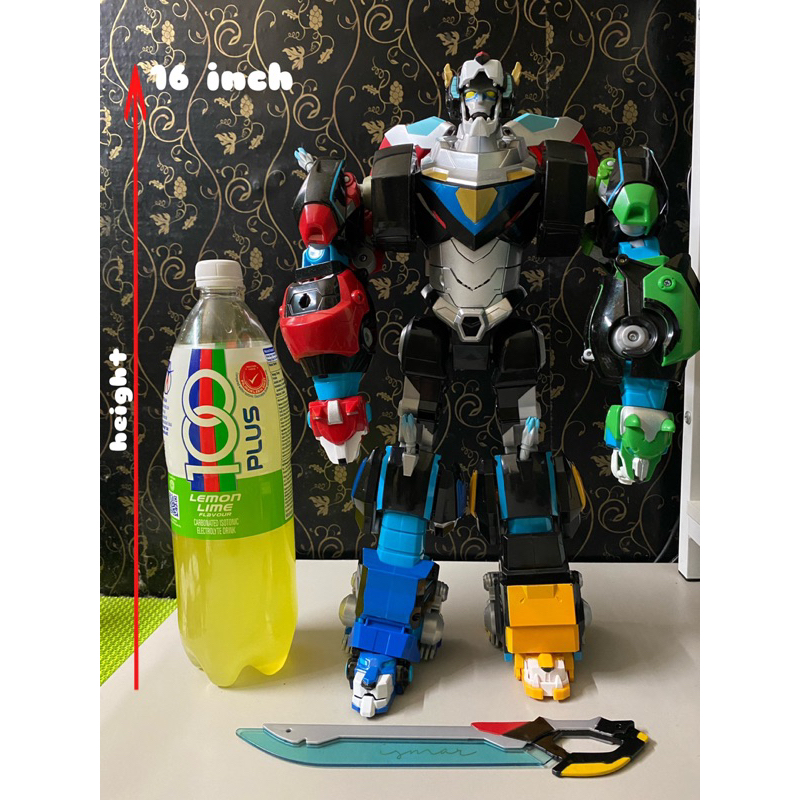 VOLTRON ( set of 5 ) original PLAYMATES toys BIG | Shopee Malaysia
