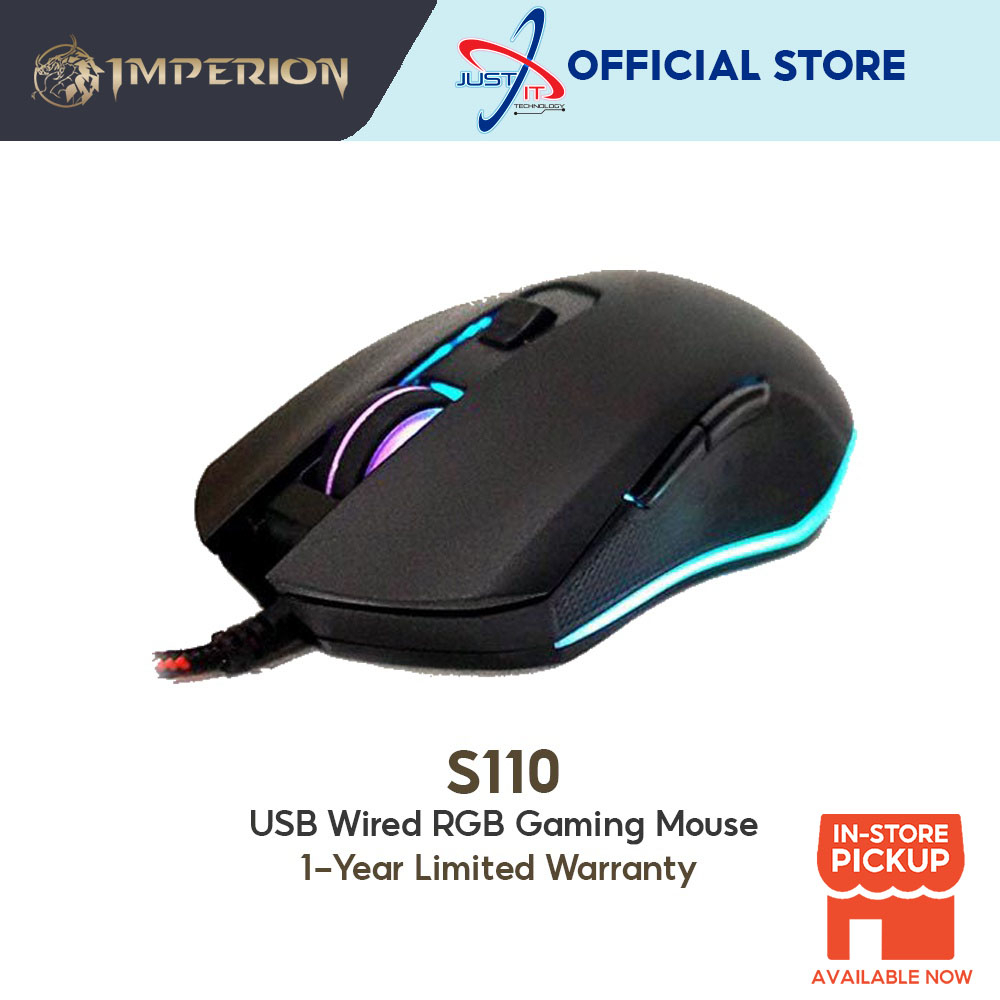 Imperion RGB Gaming Mouse S110 | Shopee Malaysia