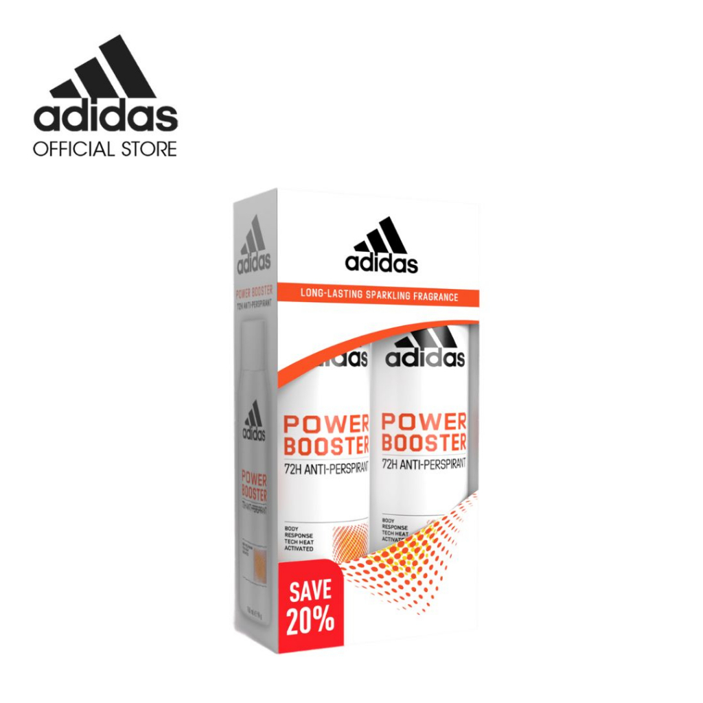 Adidas Women Deo Body Spray Power Booster 150ML X2 | Shopee Malaysia