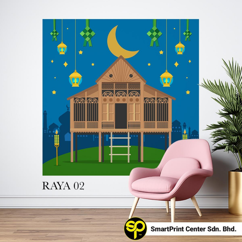 BACKDROP HARI RAYA EDITABLE | Shopee Malaysia