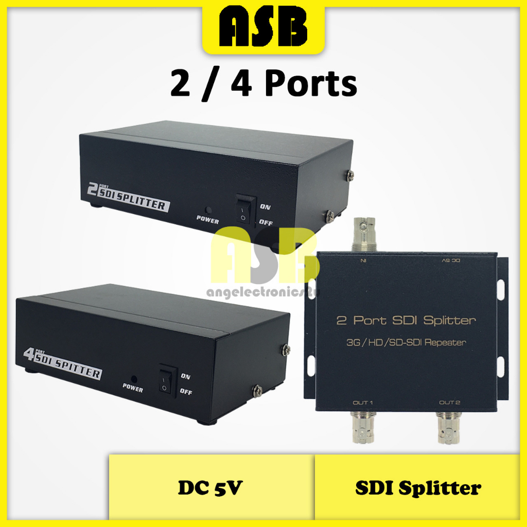 SDI Splitter ( 2 Ports / 4 Ports ) | Shopee Malaysia