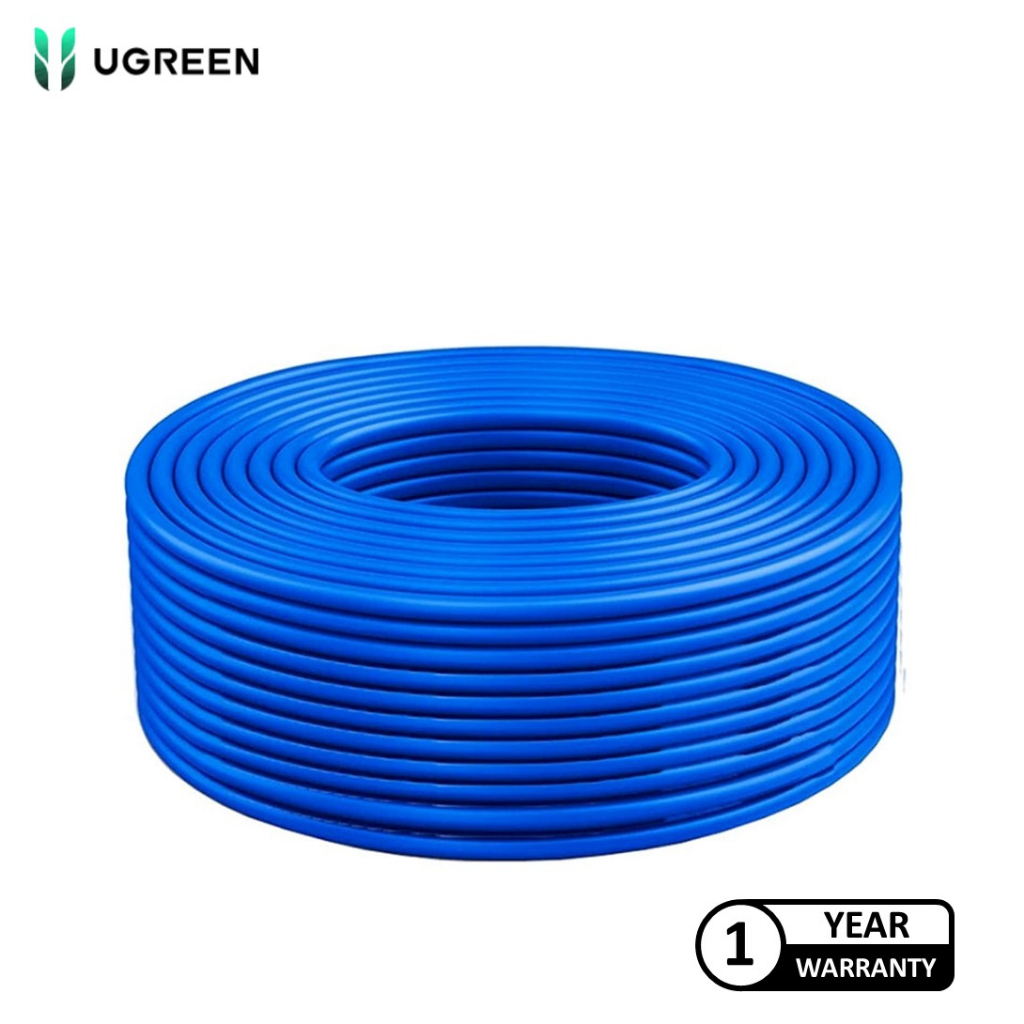 UGREEN CAT 6 LAN CABLE U/UTP PATCH CORD 23AWG COPPER 305M (BLUE ...