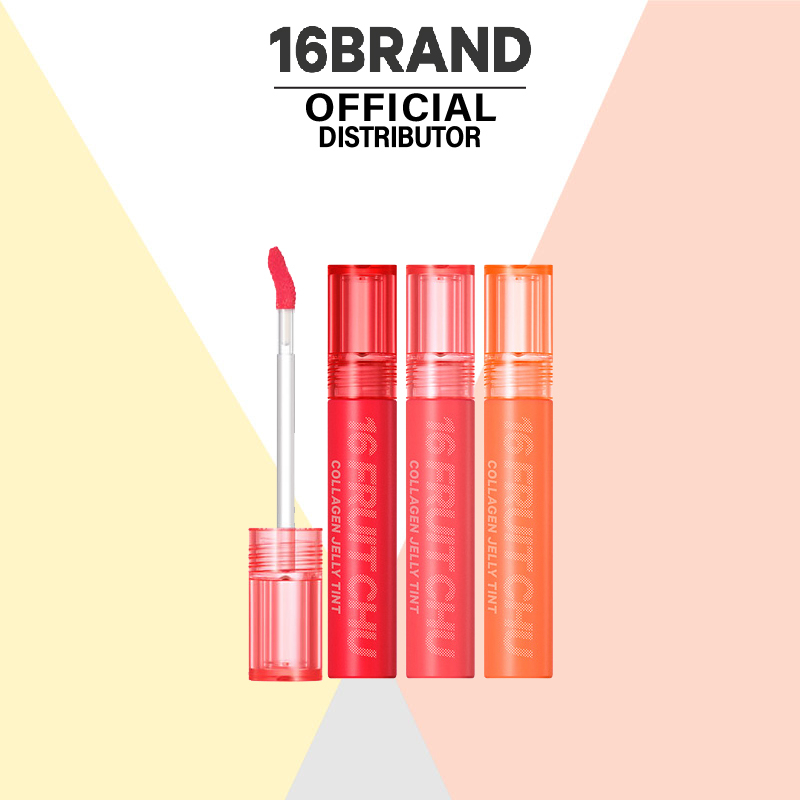 16BRAND New Fruit Chu Collagen Jelly Tint (4.1g) | Shopee Malaysia
