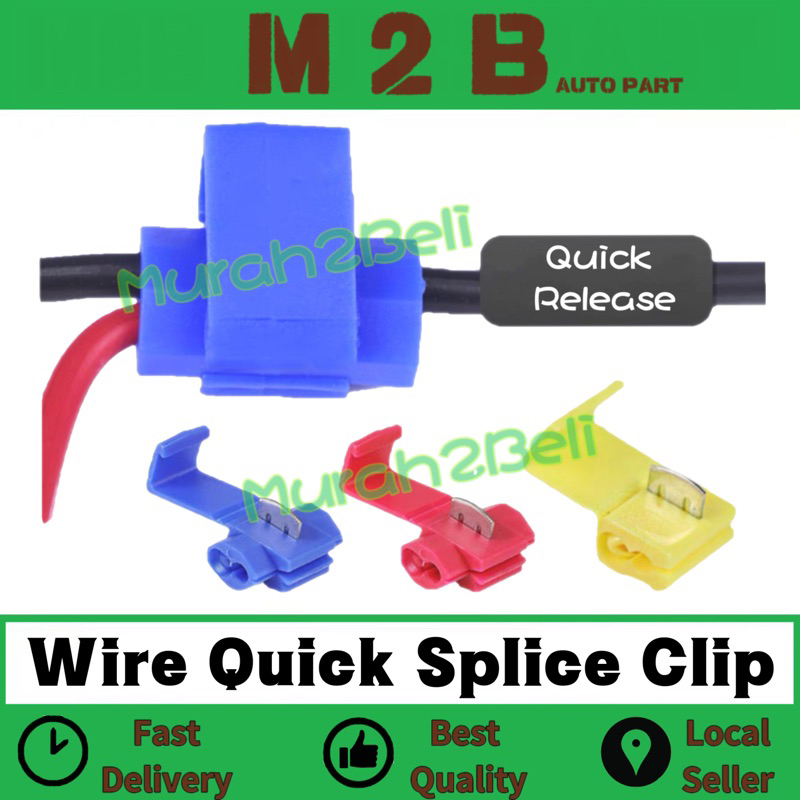 Wire Connector Clip Quick Splice Connection Joint Cable Clamp (1PCS ...