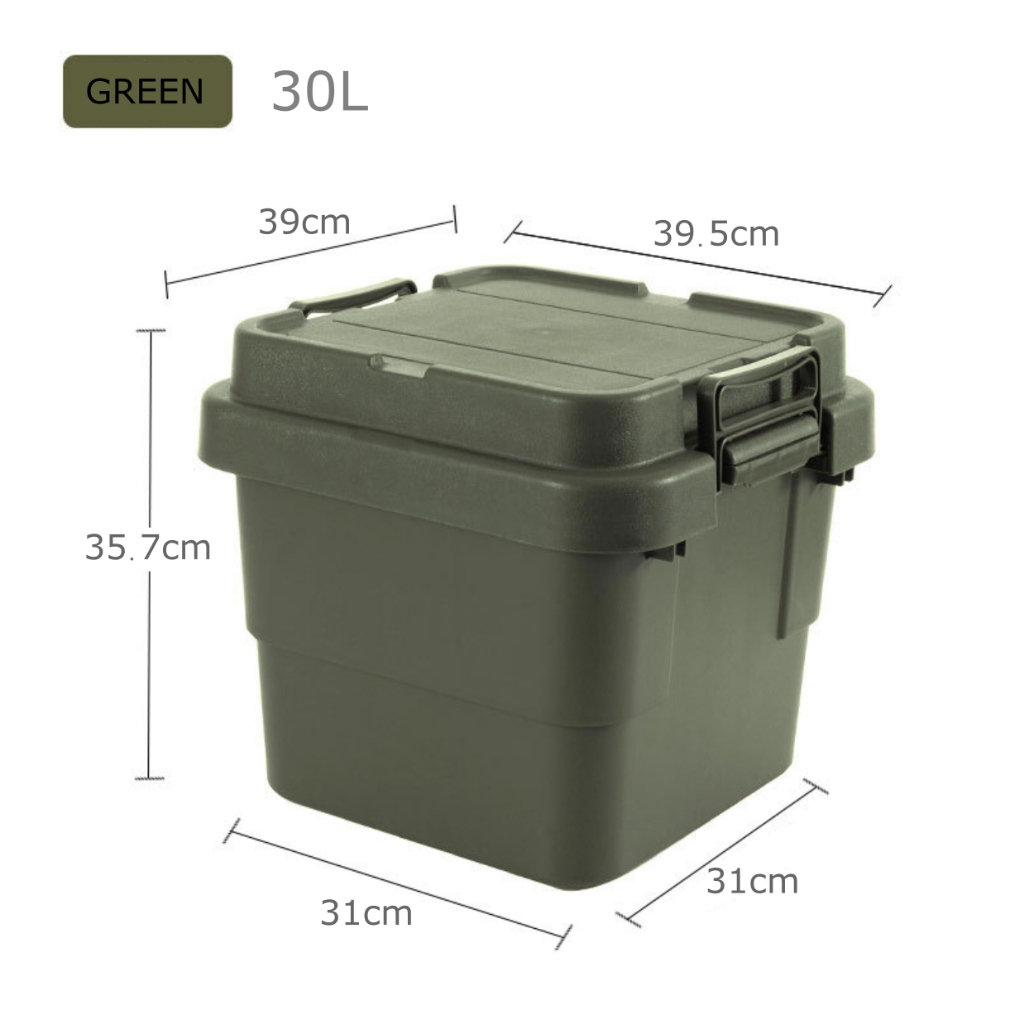 Outdoor Storage Box 30L/50L Muji Design Camping Container Keeping Box ...