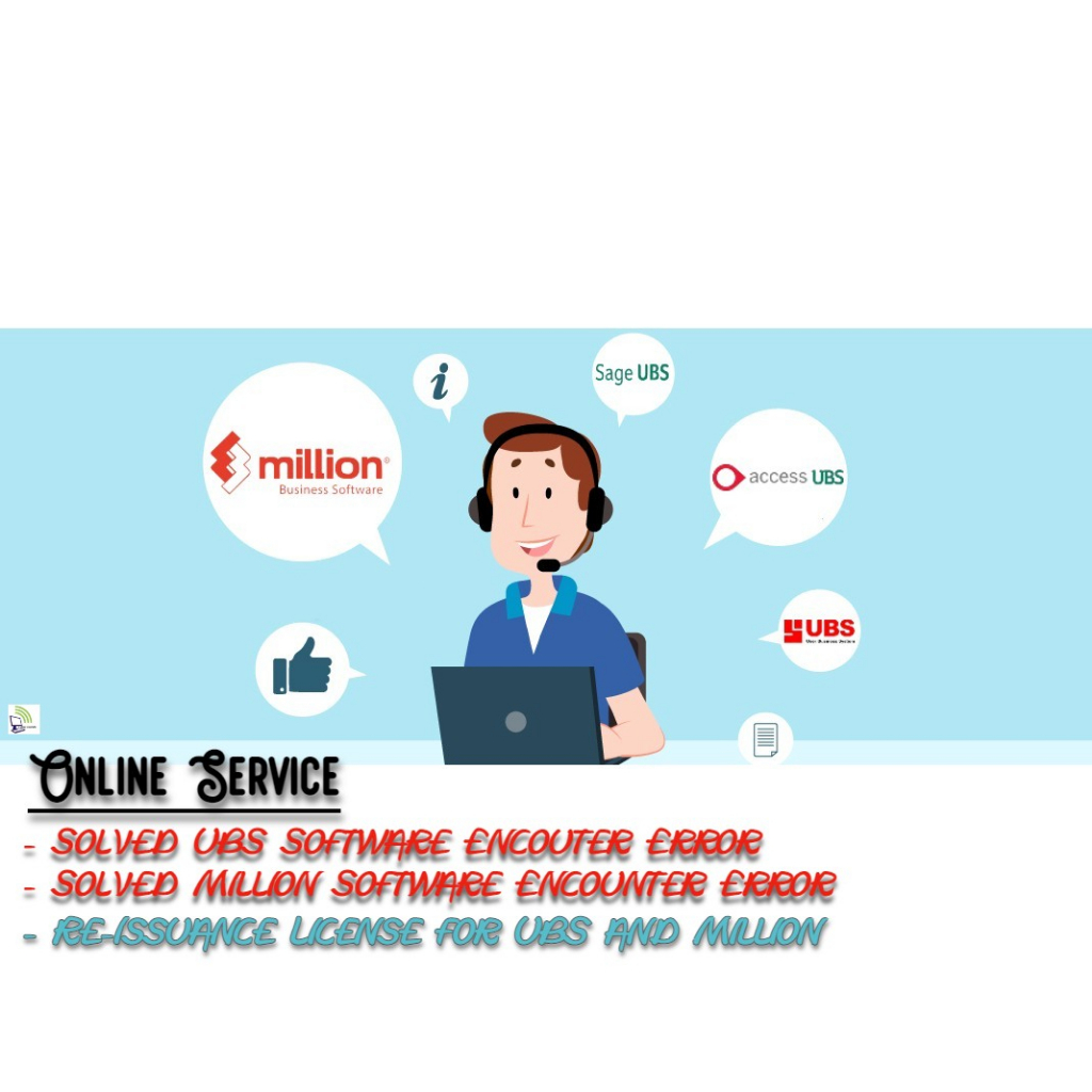 Online Services UBS Accounting & Stock Control & Million Accounting ...
