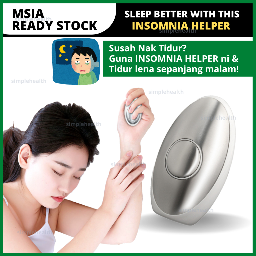 Insomnia Sleep Aid Device CES Therapy USB Acupuncture Massager Stress ...