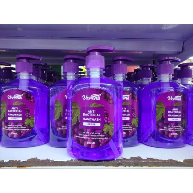 Verona Antibacterial Handwash | Cuci Tangan Antibakteria 500ml | Shopee ...