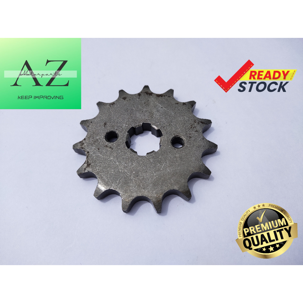 FRONT SPROCKET 15T (428) MODENAS MR1/MR2/MR3 | Shopee Malaysia