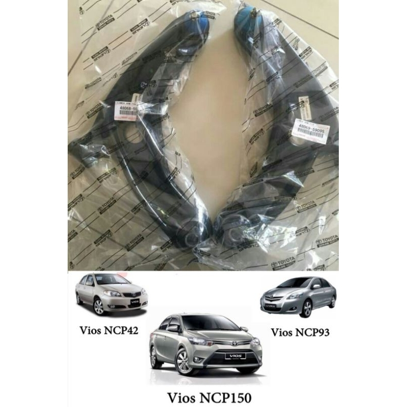 ORIGINAL TOYOTA VIOS NCP42 NCP93 NCP150 LOWER ARM | Shopee Malaysia