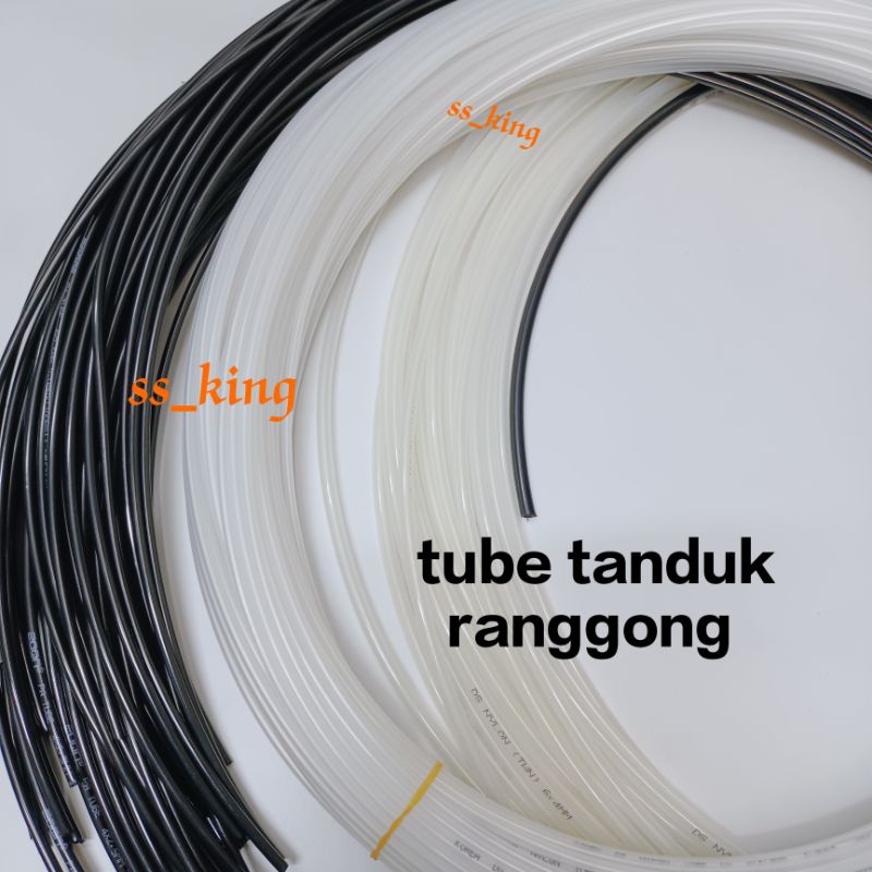 Tanduk rangong tube belum siap 1 meter 4mm/6mm ranggong pancing ...