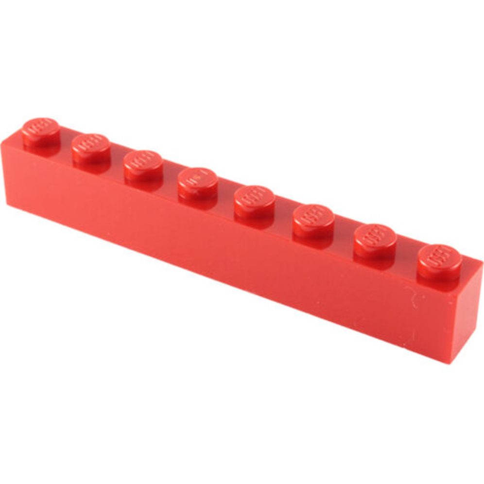 【Ready Stock】GENUINE LEGO Parts 6111 - 1x10 Brick (RED) | Shopee Malaysia
