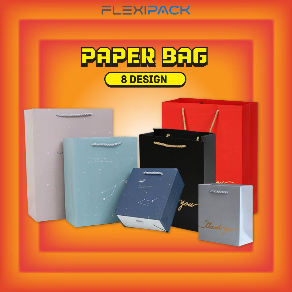 Thank You Paper Bag Murah Doorgift Bag Wedding Shopping Bag Gift Bag ...
