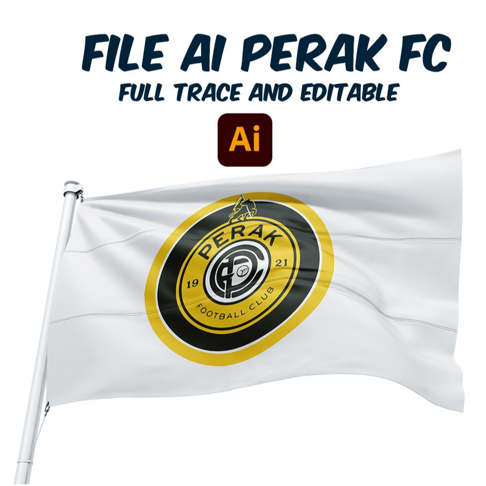 Bendera PERAK File Illustrator I File AI I Photoshop I Template ...
