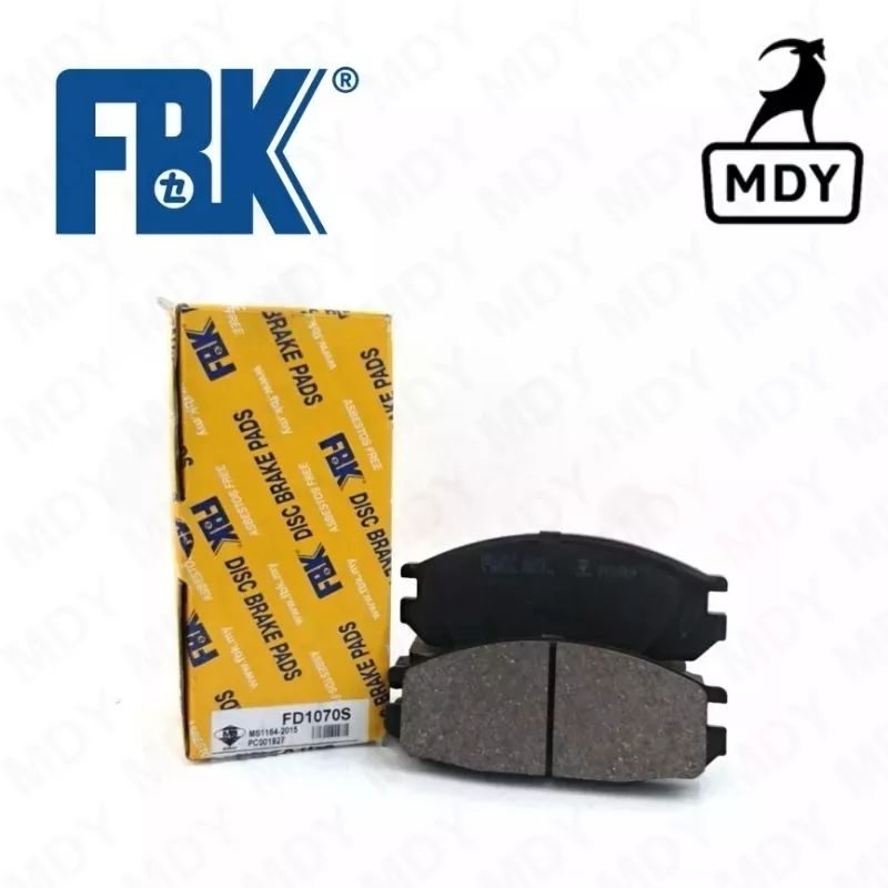 FBK Rear Disc Brake Pad Proton Inspira Mitsubishi Airtrek Non Turbo ...