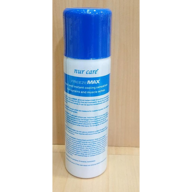 Nur Care FreezeMax Spray 100ml- Muscle Pain/ Sprain-INSTANT COOLING ...