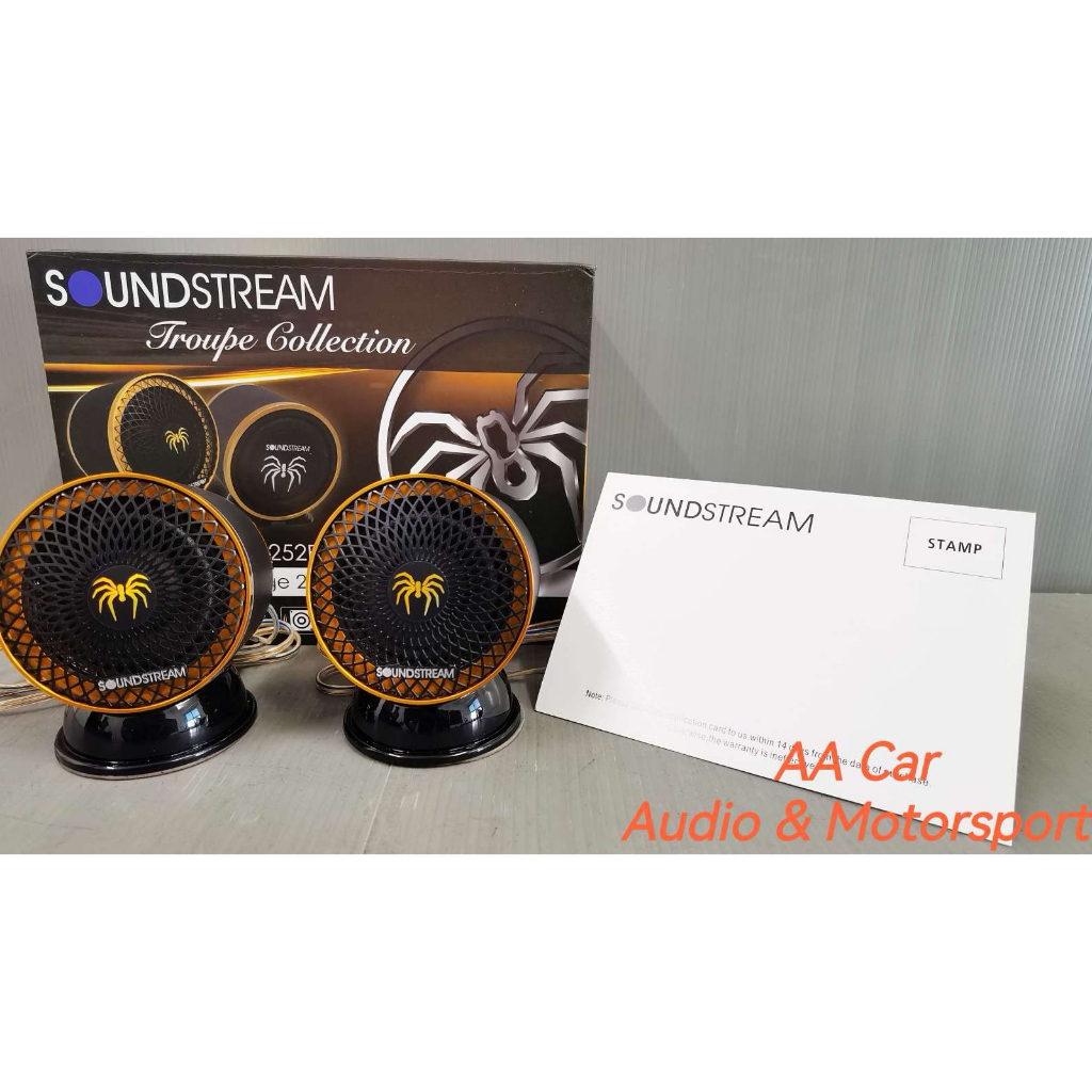 Soundstream 2.5 Inci Troupe Collection Full Range Speaker 2 - Way ...