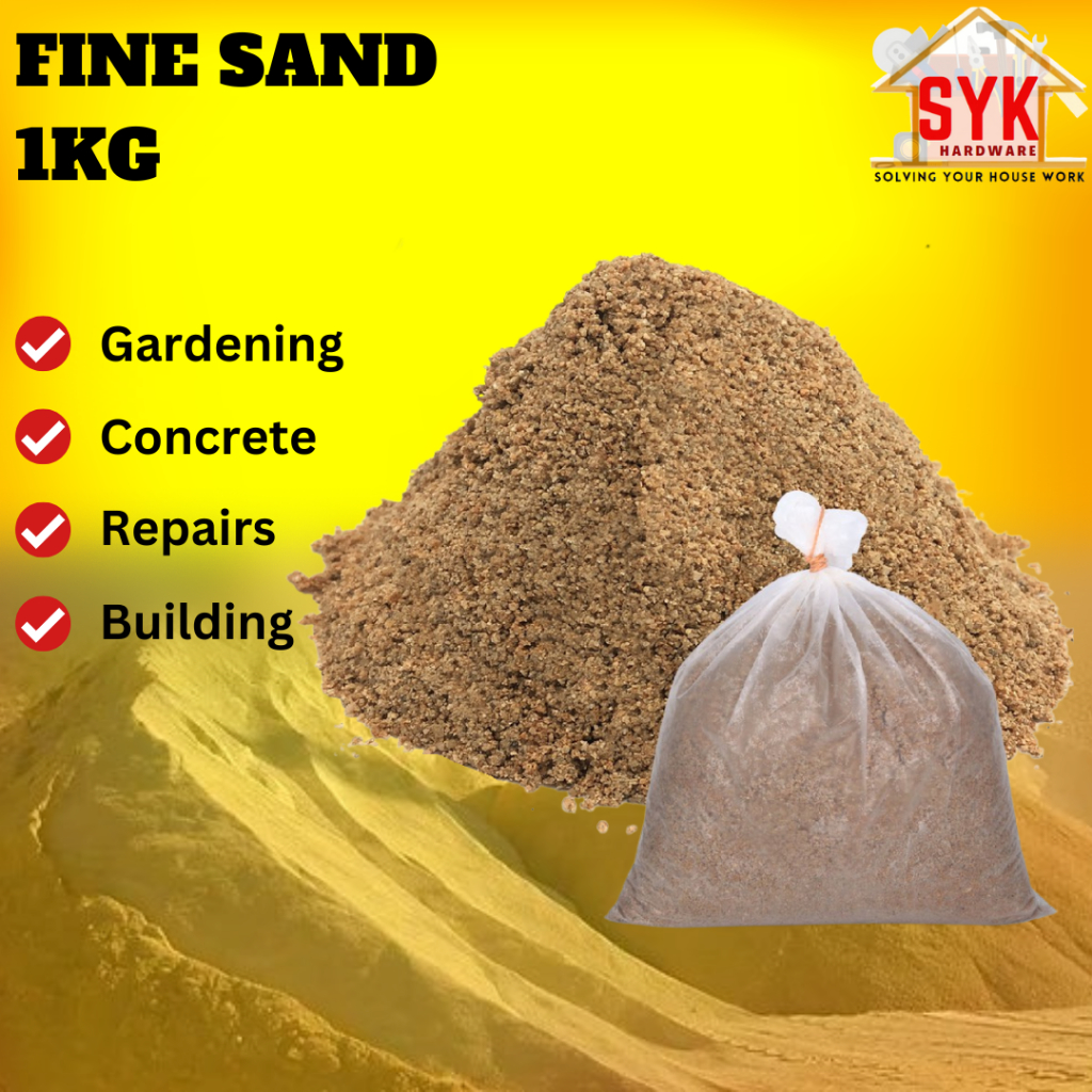 SYK Fine Sand 1Kg Construction Concrete Mixer Gardening Building ...
