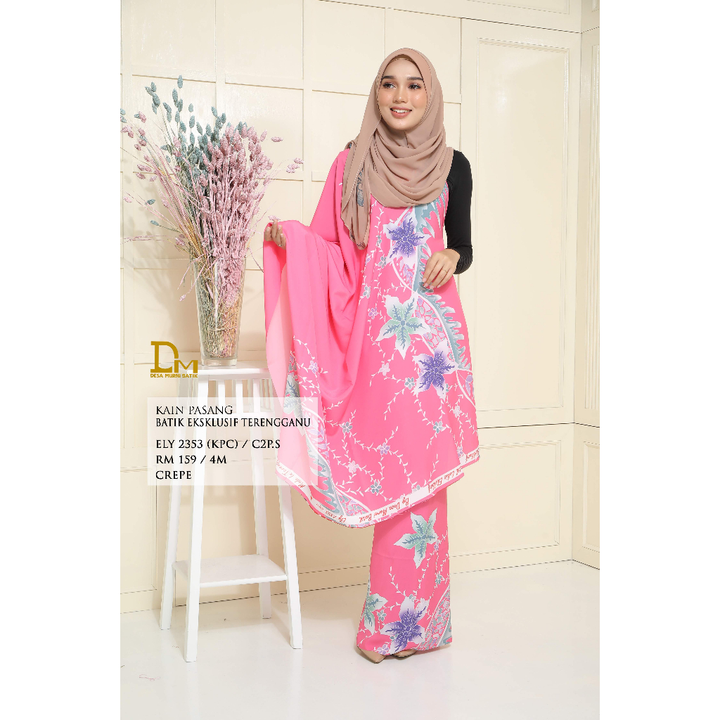 DESA MURNI BATIK - BATIK EKSKLUSIF TERENGGANU ELY 2353 🔥🔥🔥 | Shopee ...