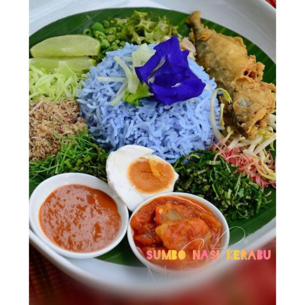 Set Nasi Kerabu Kelate Halal Food | Shopee Malaysia